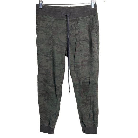 Level 99 | Pants & Jumpsuits | Level 99 Midnight Camo Linen Jogger ...